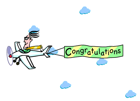 Animated congrats images & Animations 100% FREE!